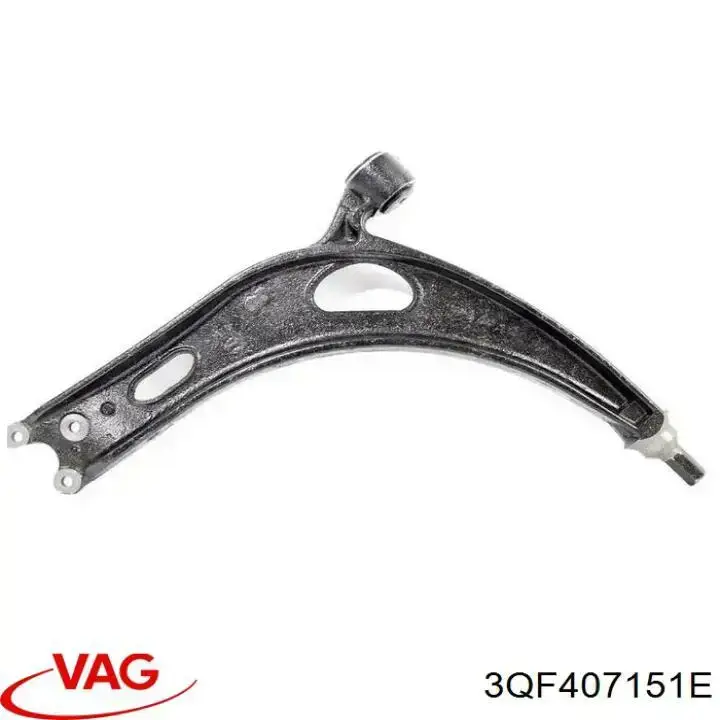 3QF407151E VAG Рычаг передней подвески нижний левый