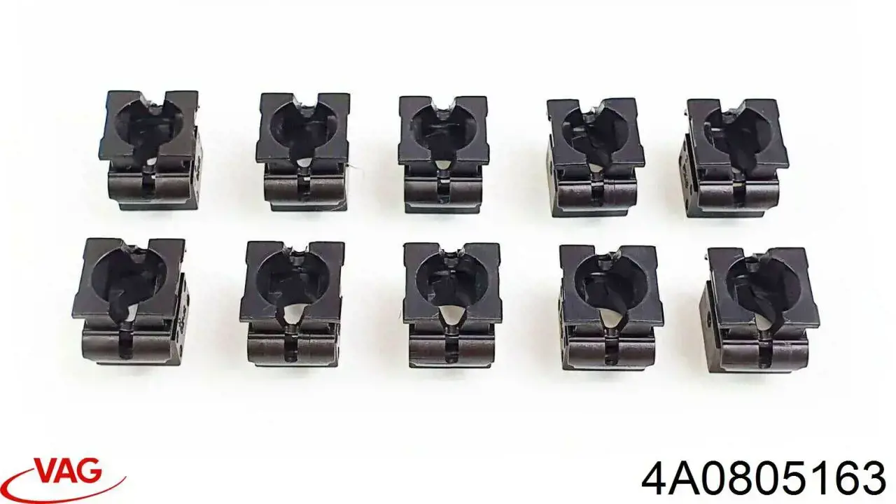 4A0805163 VAG пистон (клип крепления подкрылка переднего крыла)