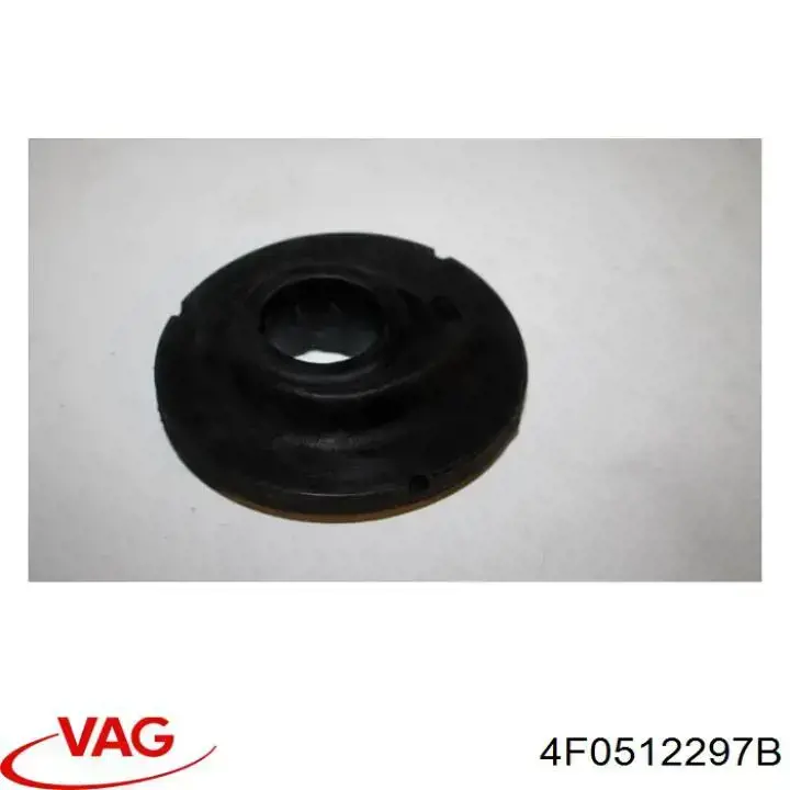 4F0512297B VAG Проставка (резиновое кольцо) пружины задней нижняя
