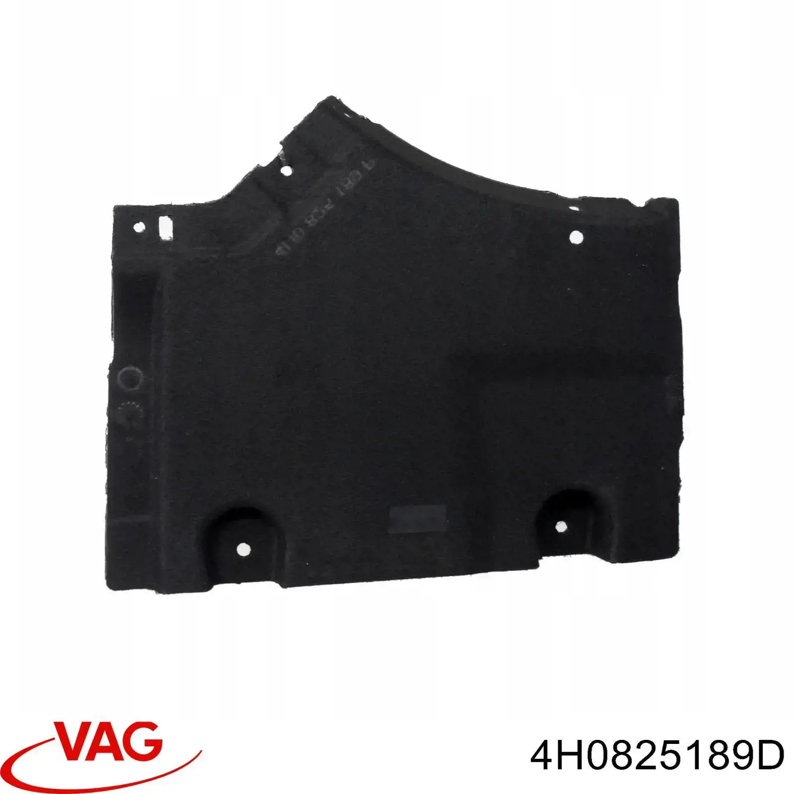 4H0825189D VAG защита днища передняя левая