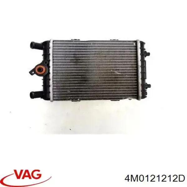 4M0121212D VAG Радиатор охлаждения двигателя дополнительный