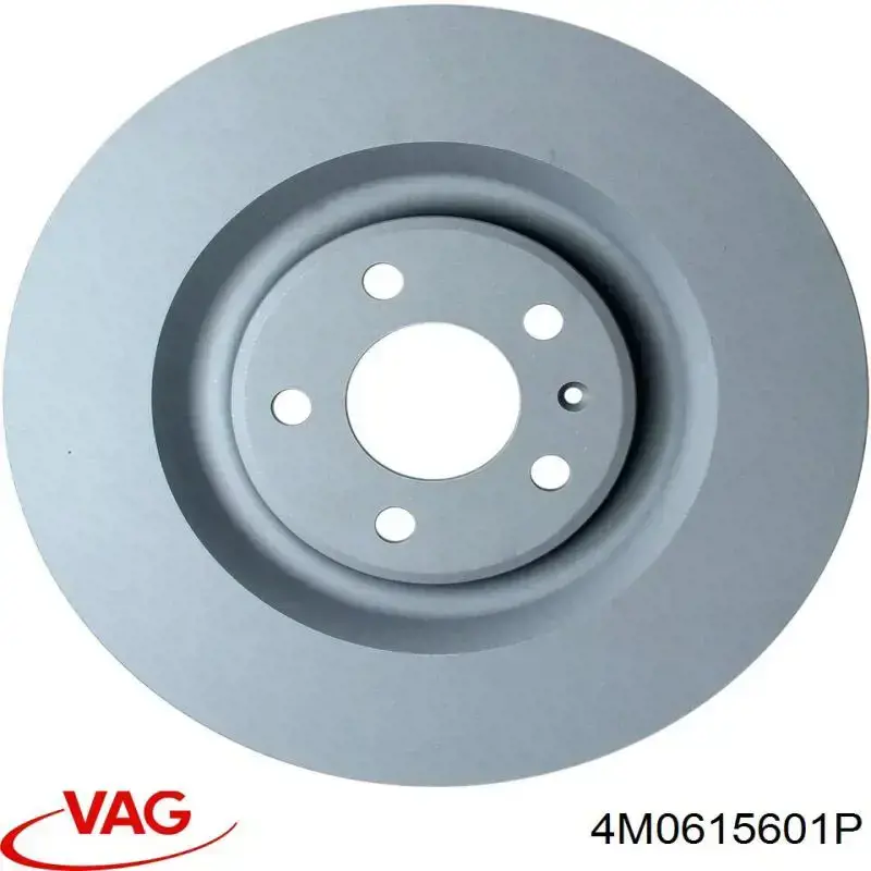 4M0615601P VAG Диск тормозной задний