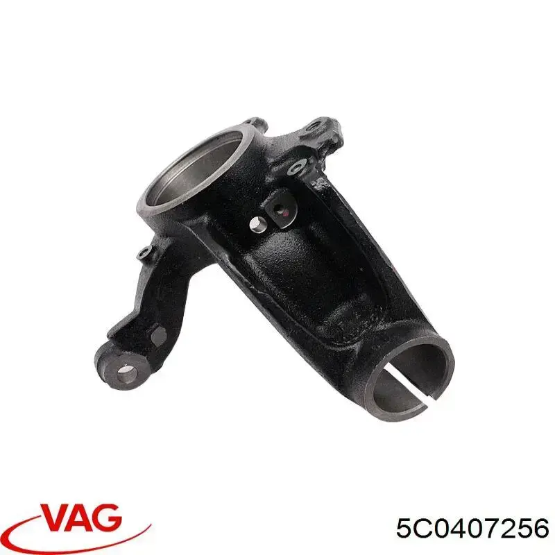 5C0407256 VAG Цапфа (поворотный кулак) передний правый