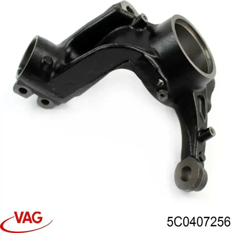 5C0407256 VAG Цапфа (поворотный кулак) передний правый