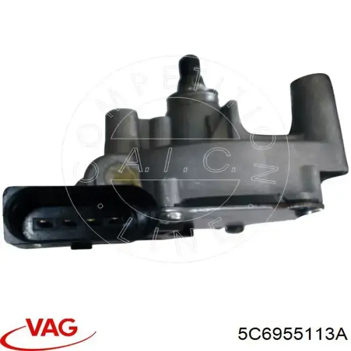 5C6955113A VAG Мотор стеклоочистителя лобового стекла