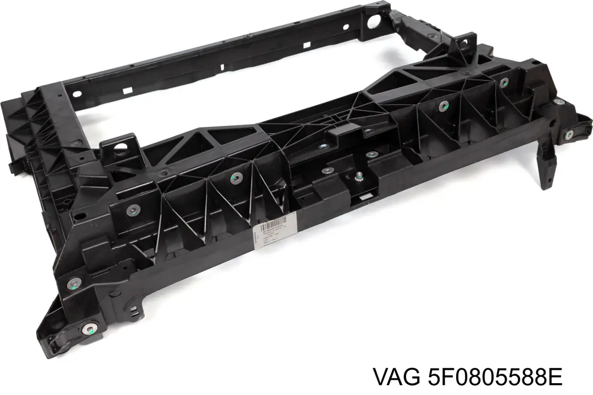 5F0805588E VAG Суппорт радиатора в сборе (монтажная панель крепления фар)
