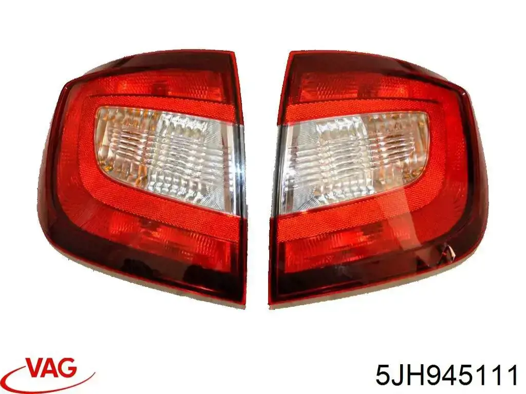 5JH945111 VAG фонарь заднего бампера левый