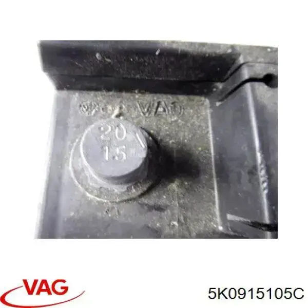 Аккумулятор VAG Свинцово-кислотная (Pb), 12 вольт 50 ач 5K0915105C ...