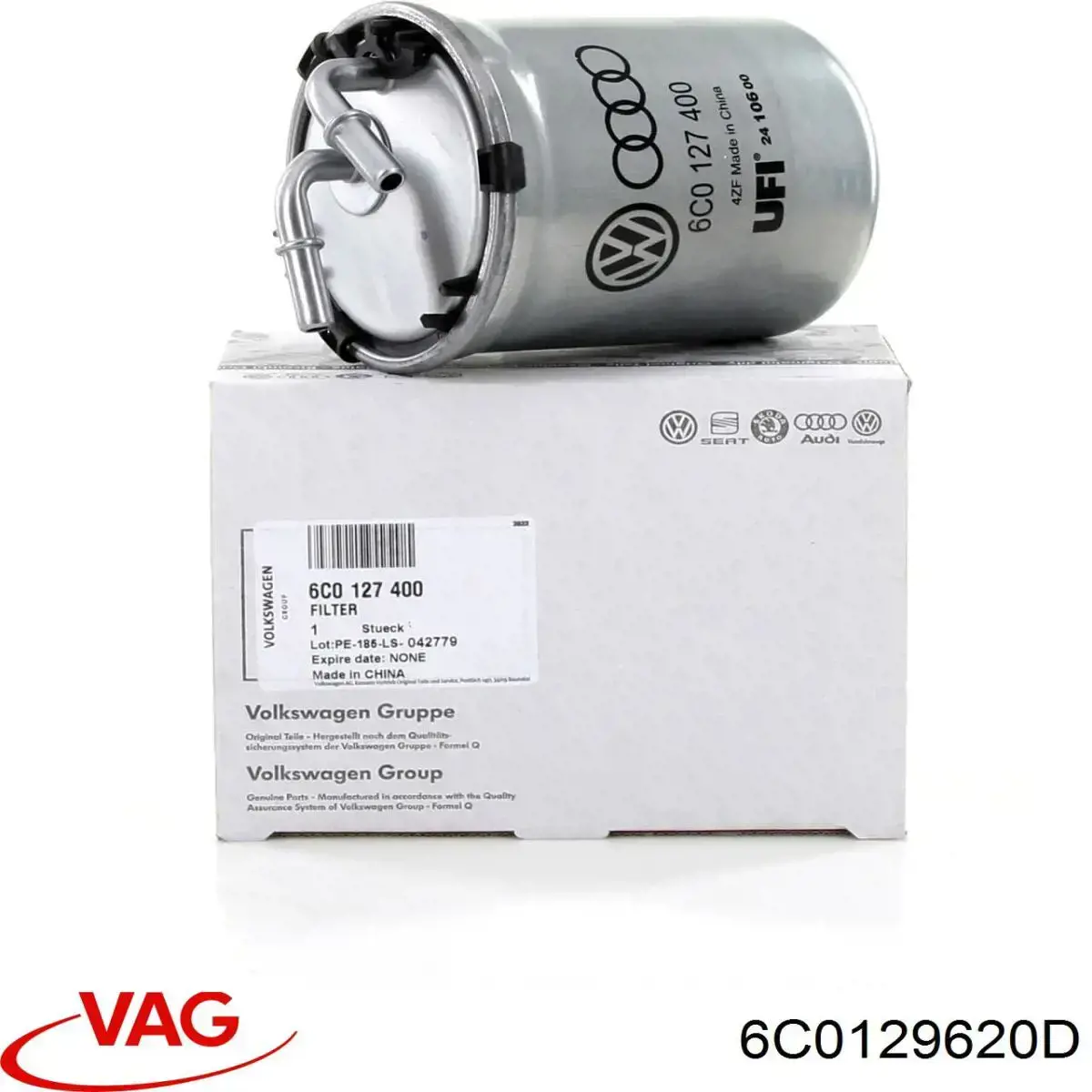 6C0129620D VAG Фильтр воздушный