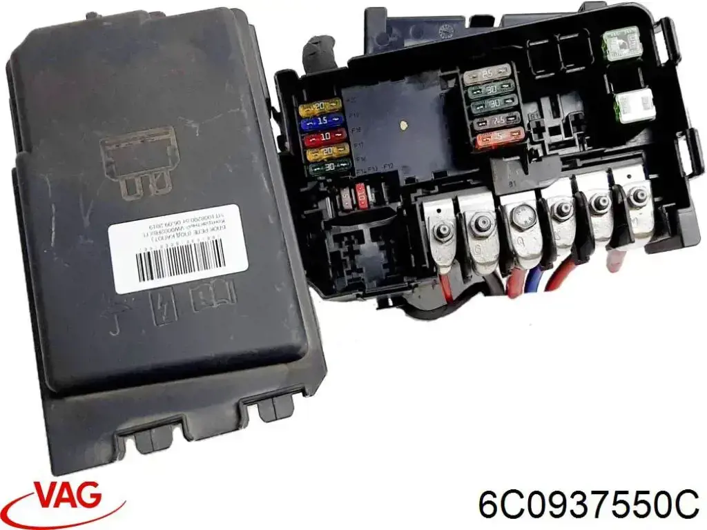 6C0937550C VAG Блок предохранителей