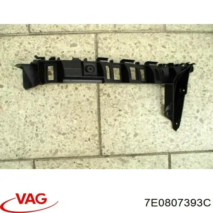 7E0807393C VAG кронштейн бампера заднего левый