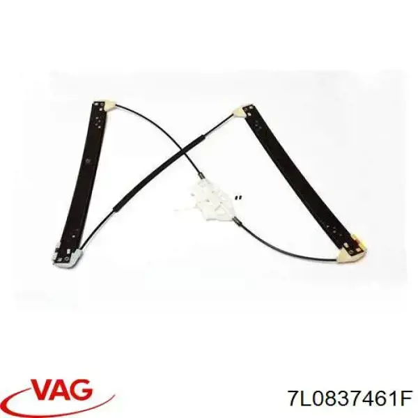 7L0837461F VAG Механизм стеклоподъемника двери передней левой