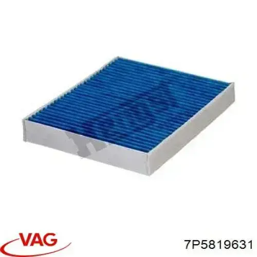 7P5819631 VAG фильтр салона