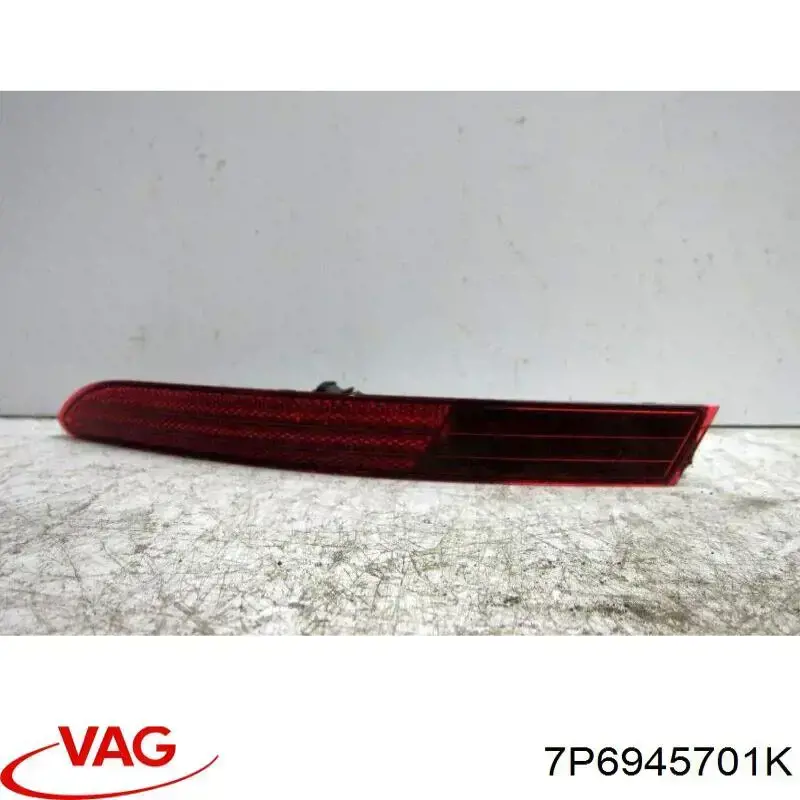 7P6945701K VAG Фонарь противотуманный задний левый