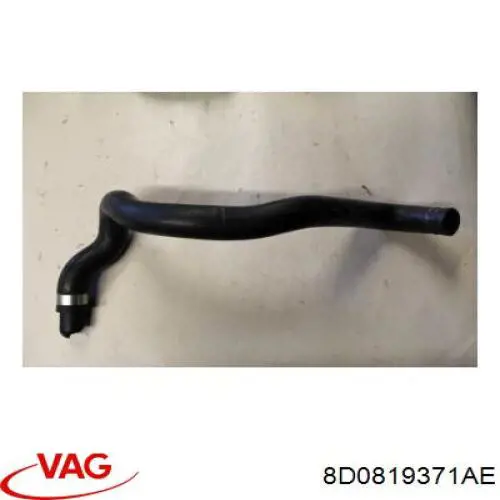 8D0819371AE VAG шланг системы охлаждения
