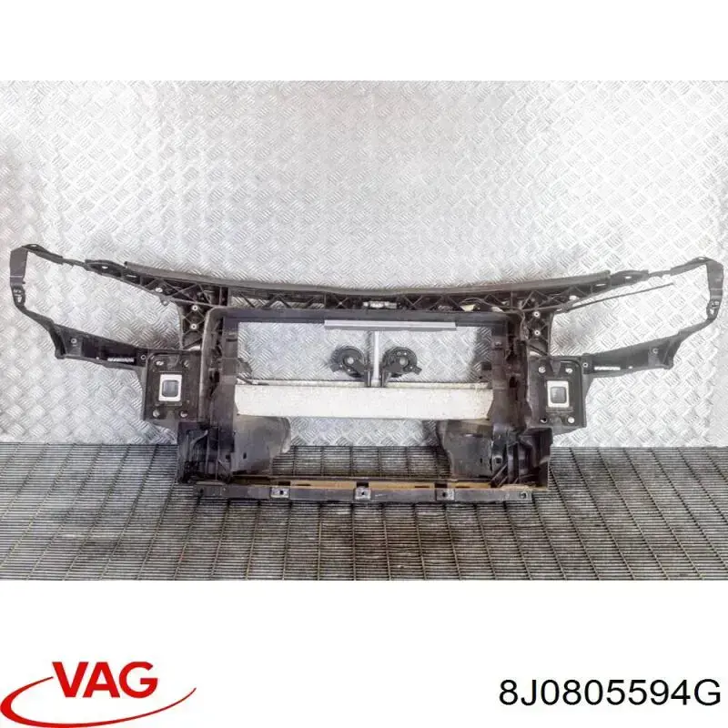 8J0805594G VAG Суппорт радиатора в сборе (монтажная панель крепления фар)