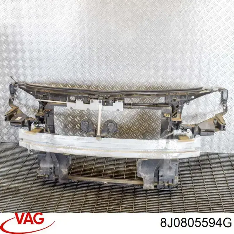 8J0805594G VAG суппорт радиатора в сборе (монтажная панель крепления фар)