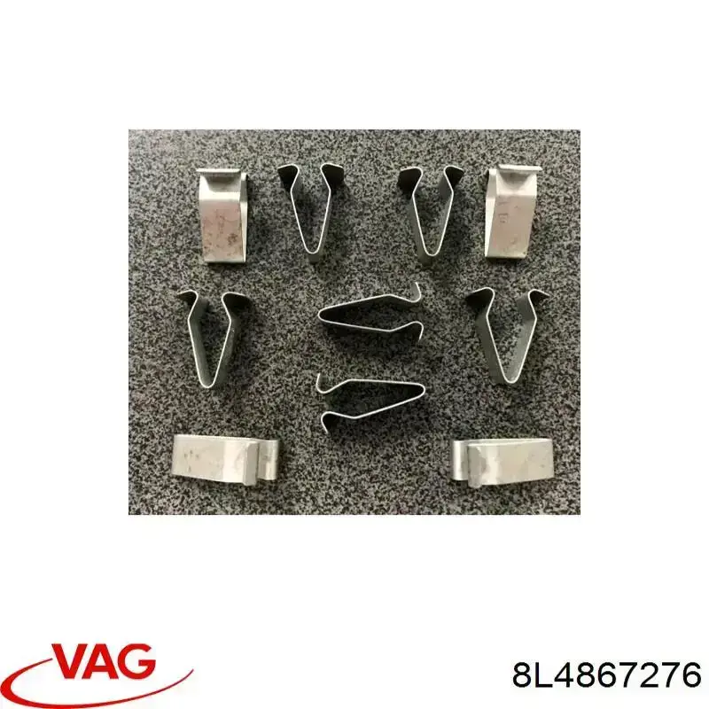 8L4867276 VAG затискач пружинний