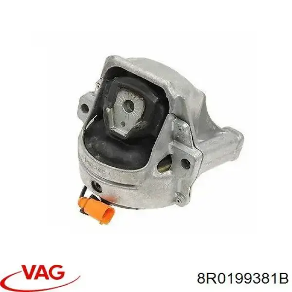 8R0199381B VAG Подушка (опора) двигателя правая