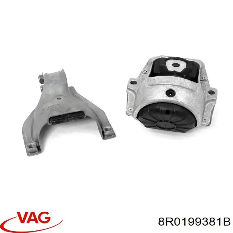 8R0199381B VAG Подушка (опора) двигателя правая
