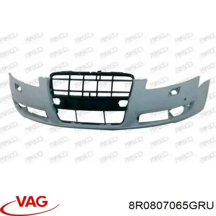 8R0807065GRU VAG Бампер передний