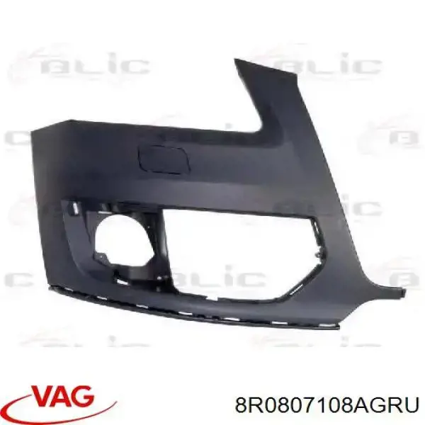8R0807108AGRU VAG бампер передний клык правый