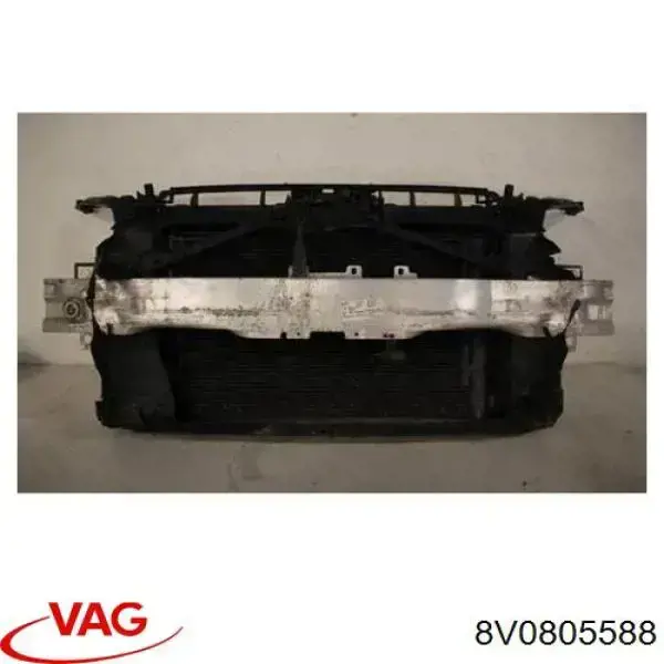 8V0805588 VAG Суппорт радиатора в сборе (монтажная панель крепления фар)