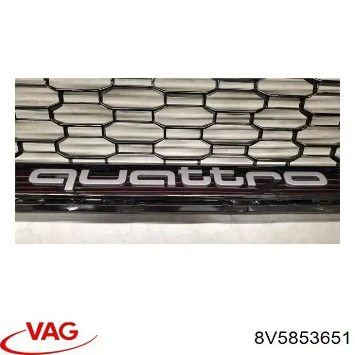 8V5853651 VAG решетка радиатора