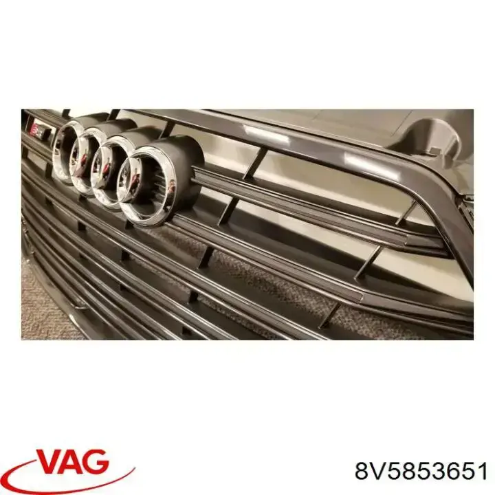 8V5853651 VAG решетка радиатора