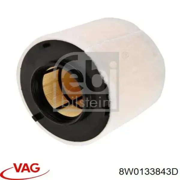 8W0133843D VAG Фильтр воздушный