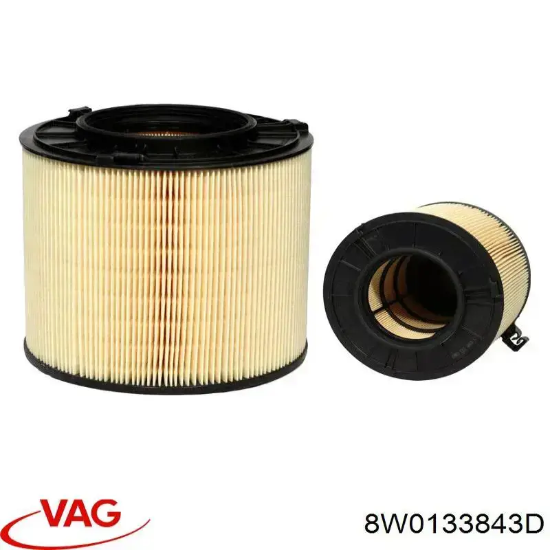 8W0133843D VAG Фильтр воздушный