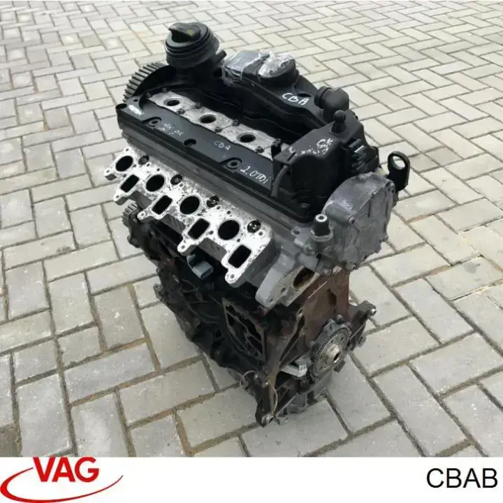 CBAB VAG двигатель в сборе