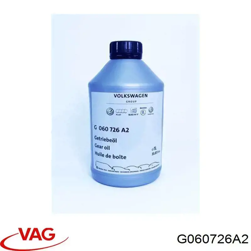 Масло трансмиссионное VAG Gear Oil GL-4 1 л G060726A2 купить на АвтоПро