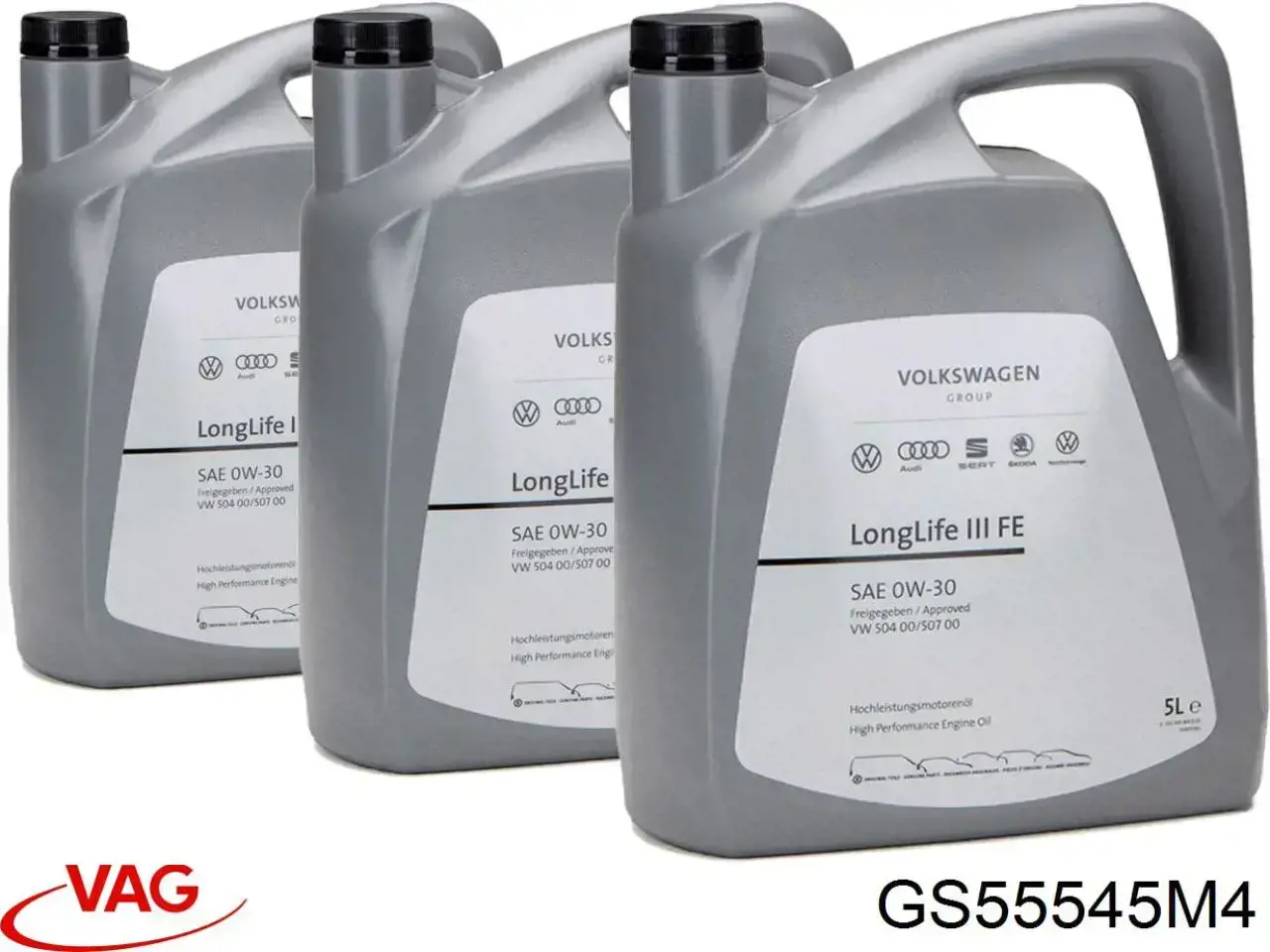 Моторное масло VAG GS55545M4 купить в Украине