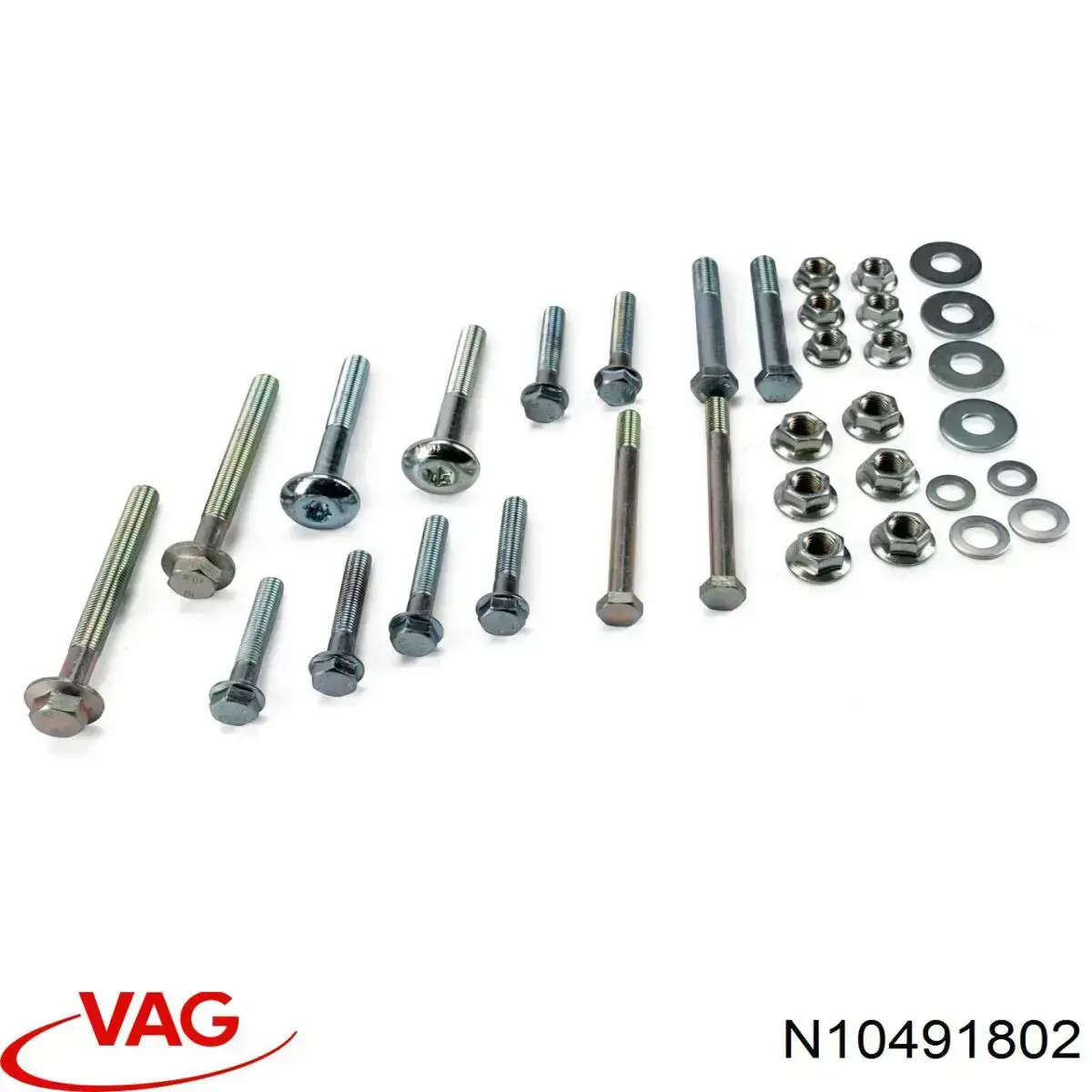 N10491802 VAG Болт крепления передней шаровой опоры к цапфе