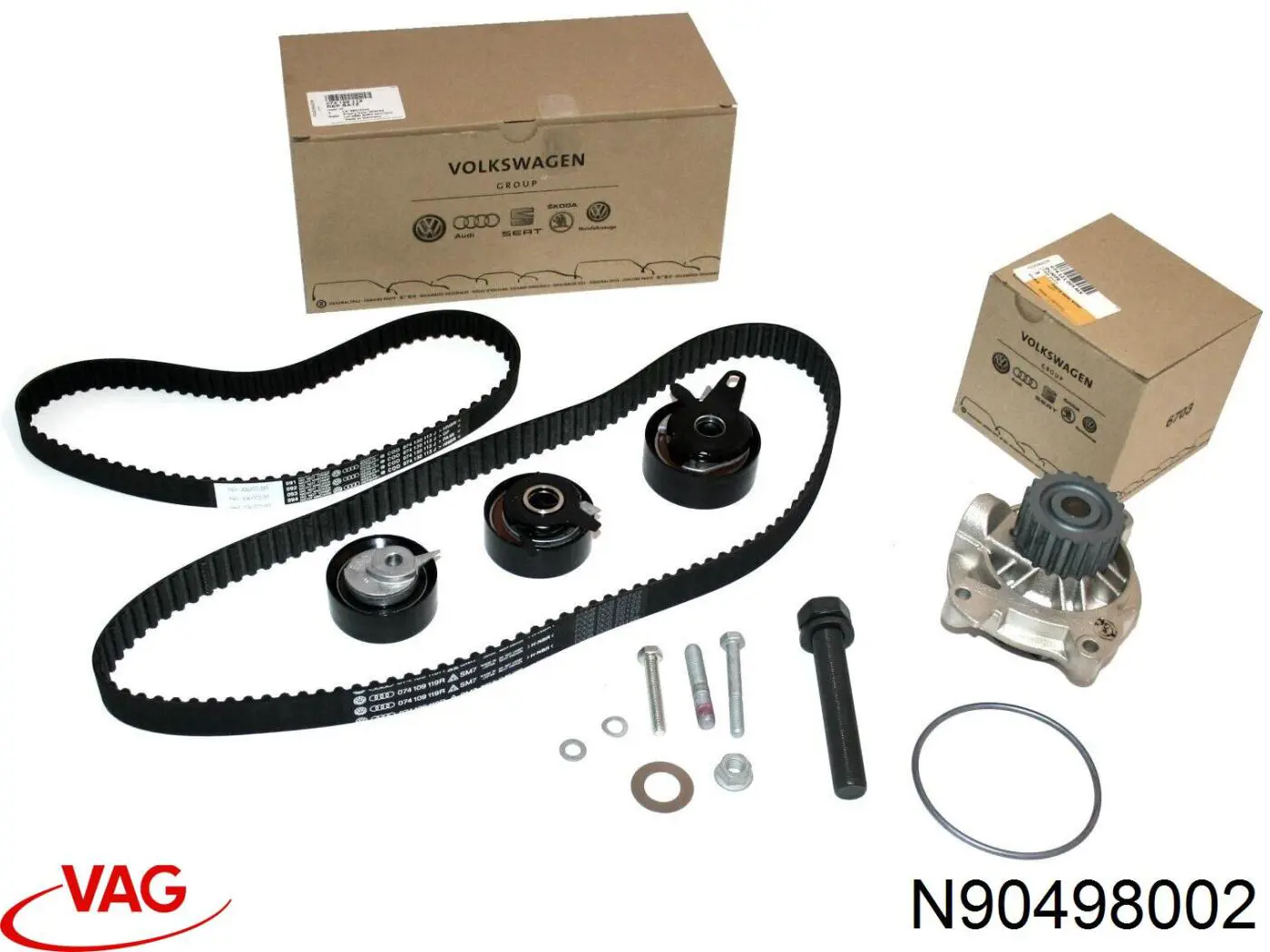 N90498002 VAG Болт шкива коленвала