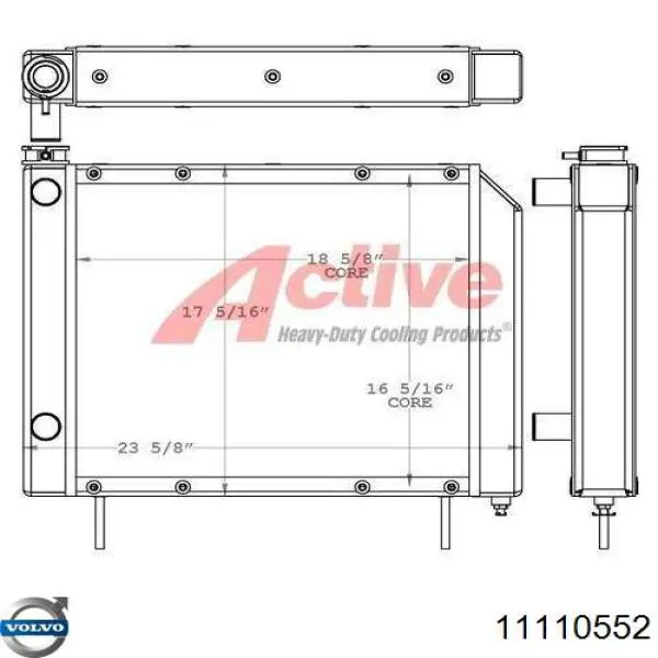 11110552 Volvo швидка express доставка -оригінал volvo нова з/п