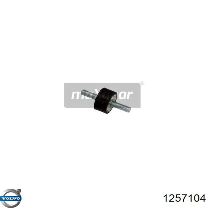 1257104 Volvo звездочка-шестерня привода коленвала двигателя