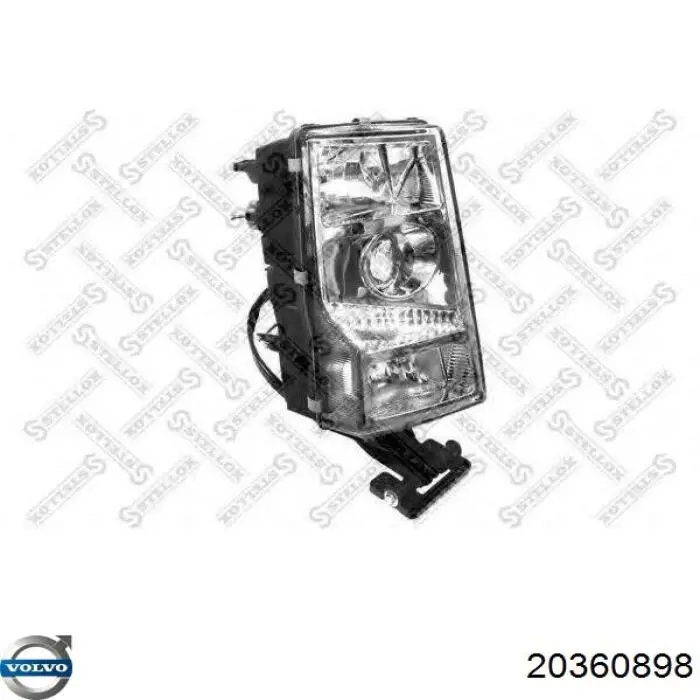 20360898 Volvo фара левая