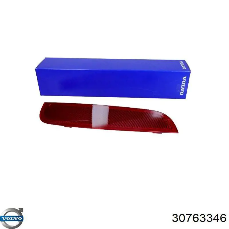 30763346 Volvo Катафот (отражатель) заднего бампера правый