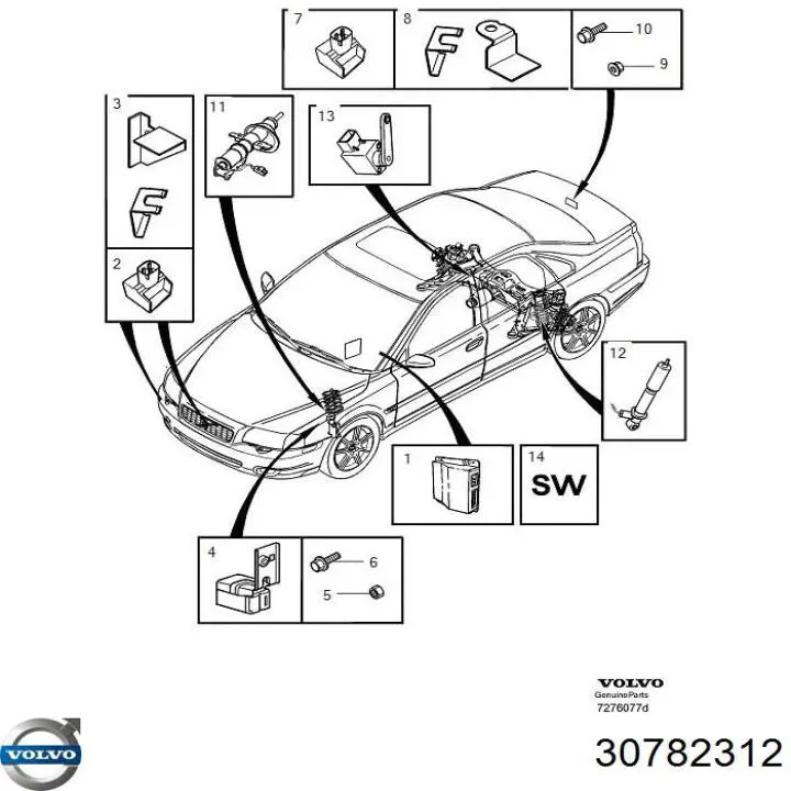 30658759 Volvo сравнить цены на Автопро