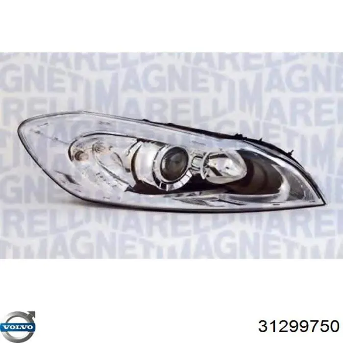 31214781 Volvo Фара левая