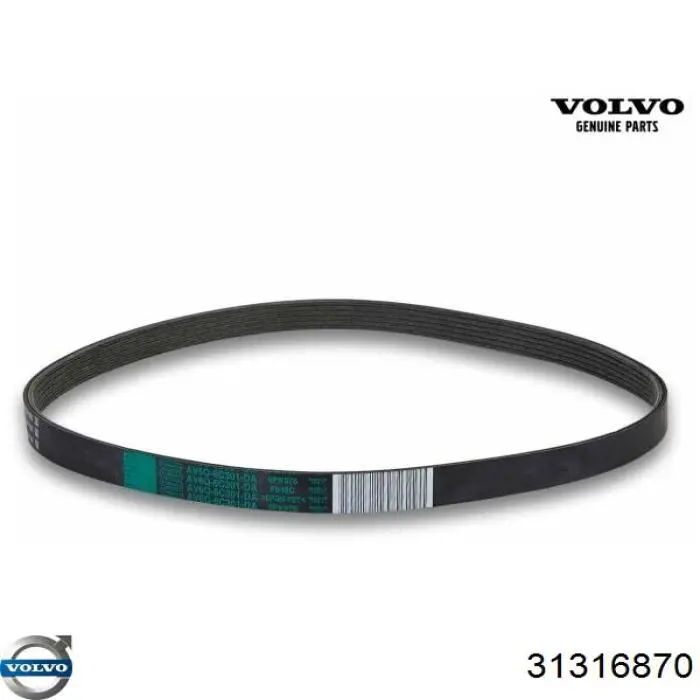 31316870 Volvo ремень генератора