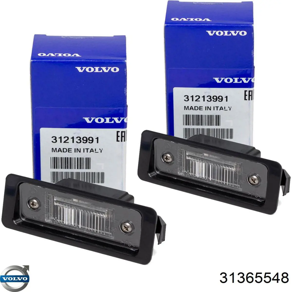31365548 Volvo лампа подсветки номера диод.