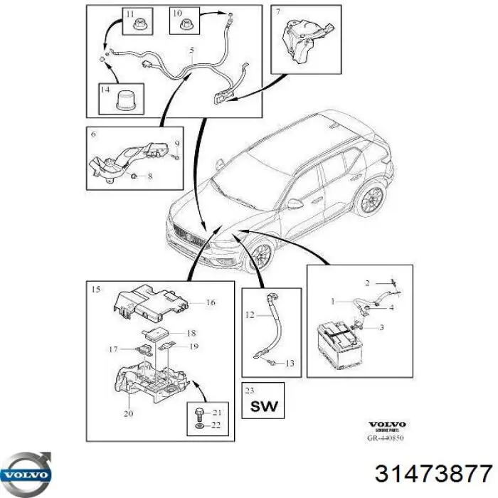 31473877 Volvo сравнить цены на Автопро