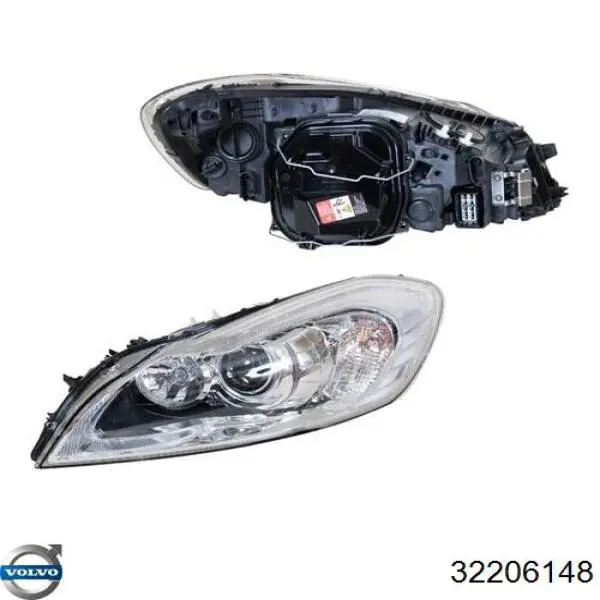 31299788 Volvo фара левая