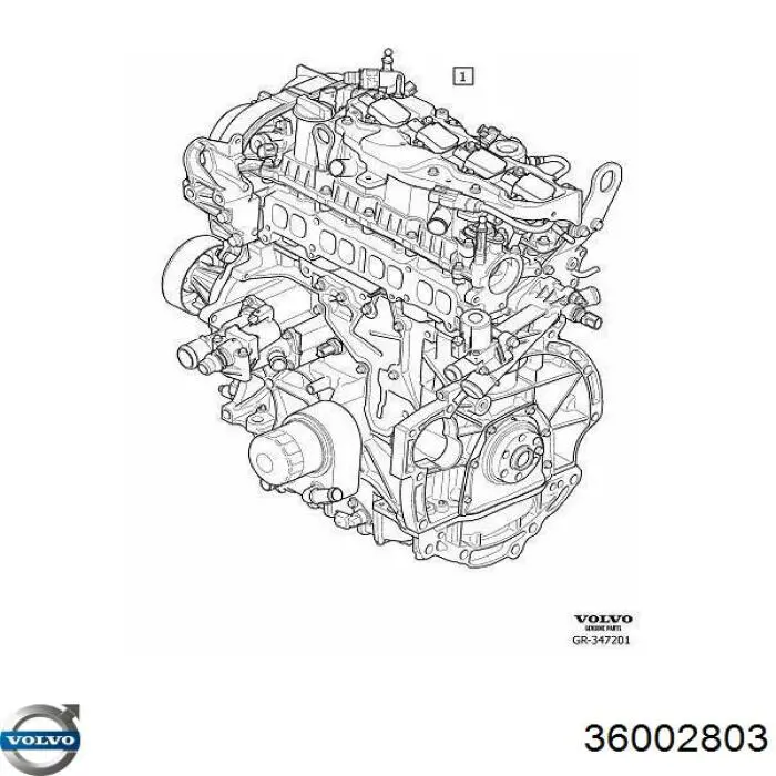 36002803 Volvo сравнить цены на Автопро