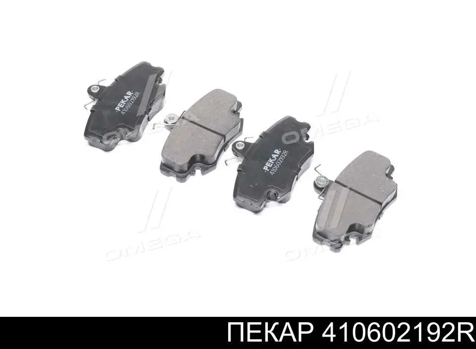 410602192R Пекар колодки тормозные передние дисковые
