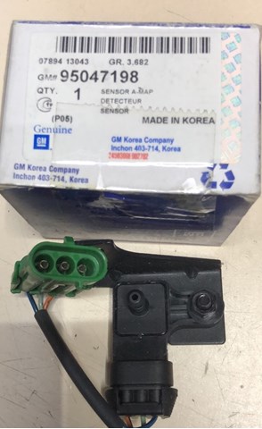 95047198 General Motors датчик давления во впускном коллекторе, map
