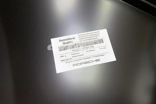 95B821102DYGRV Porsche автозапчастина